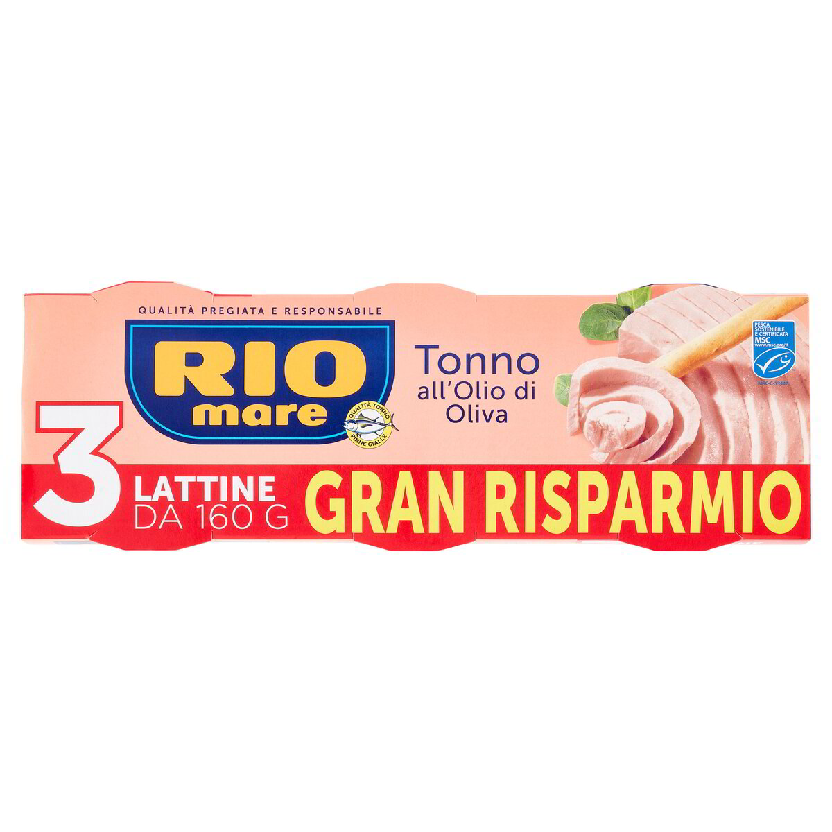 Rio mare Tonno all'Olio di Oliva Lattine 3 x 160 g spesa online ...