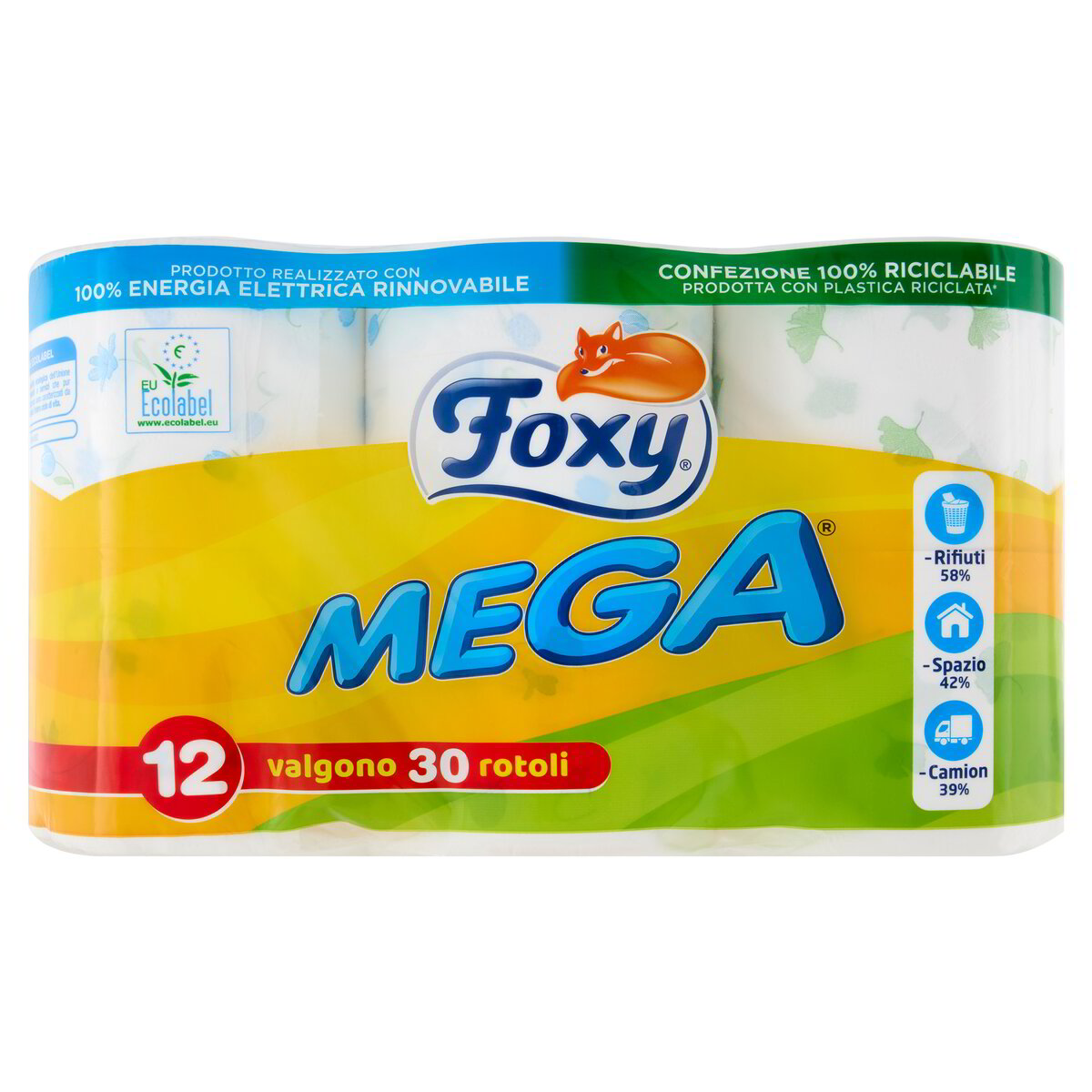 Foxy Mega 12 pz spesa online Supermercati Visotto | cod: 0054575
