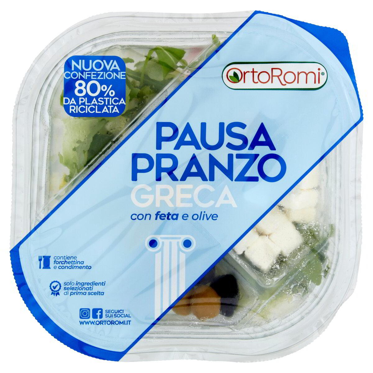 OrtoRomi Pausa Pranzo Greca con Feta e Olive 135 g spesa online ...
