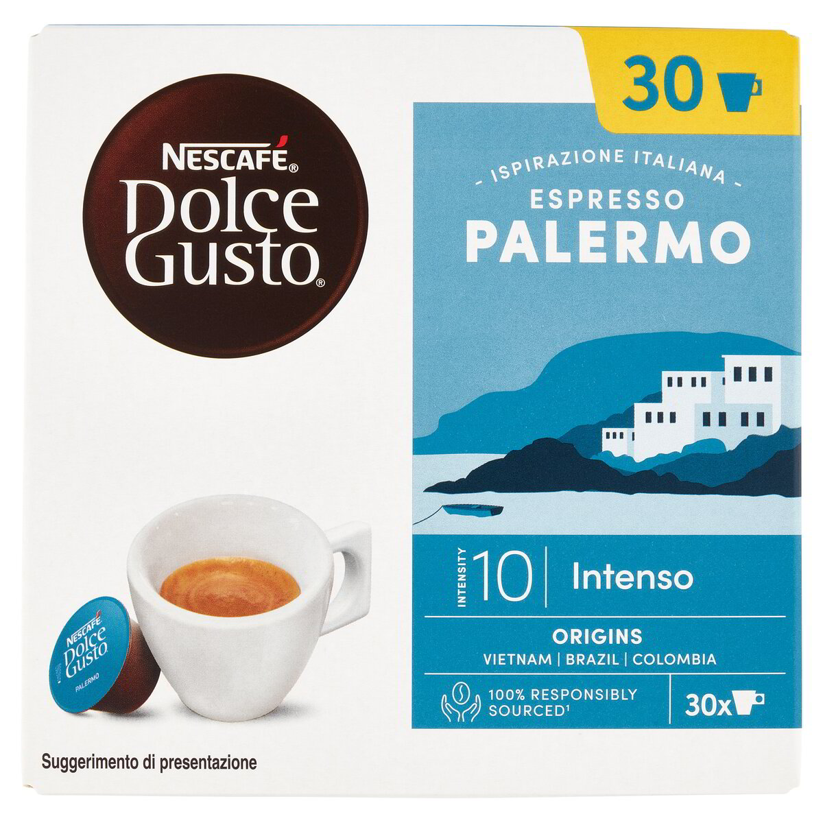 NESCAFÉ DOLCE GUSTO Espresso Palermo Caffè 30 capsule 210 g spesa ...